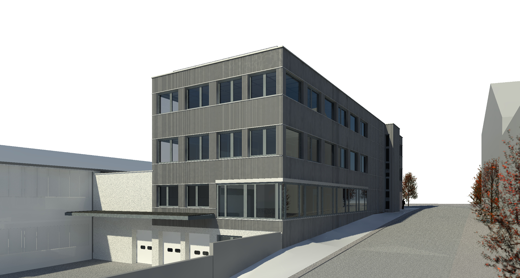 Scharr Um- und Neubau Bürogebäude LE Stetten - SCD Architekten ...